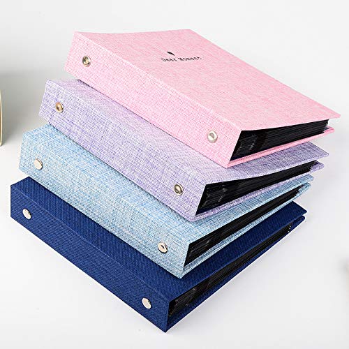 Ablus 100 Pockets Mini Photo Album - Fits for Fujifilm Instax Mini 9 Mini 8 Mini 90 Mini 25, Polaroid Snap PIC-300, Kodak Mini 3-Inch Film(Cobalt blue)