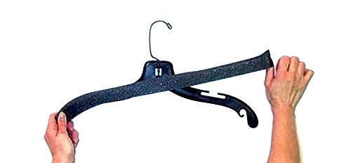 Only Hangers Foam Hanger Covers - Charcoal Grey Color - Sold in Packs of 100 Covers