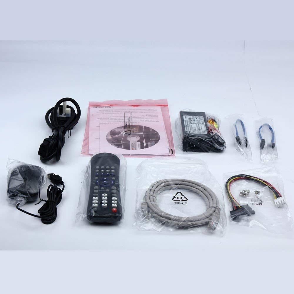 Hikvision DS-7616NI-I2/16P 16CH 16POE 12Mp Resolution 16CH POE NVR for IP Camera Support Two way Audio and Alarm In/OUT (Renewed)