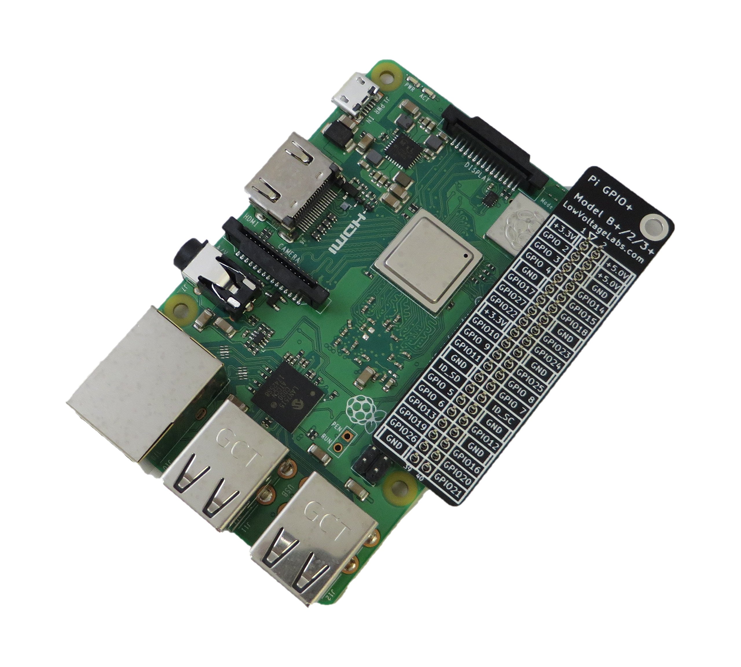 GPIO Reference Board for The Raspberry Pi Model A+, B+, Zero, 2, 3, 3B+, 4 (2 Pack)