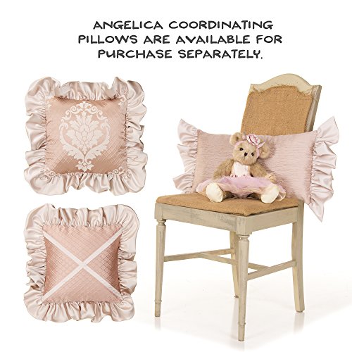 Glenna Jean Angelica Photo Hanger Shelf, Pink, 4"x23.5"x9"