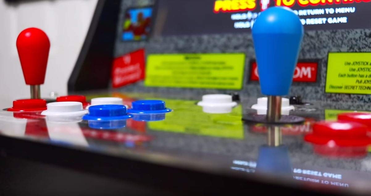 Alvatron Set of 2 Joystick Bat Tops for Arcade1up, AtGames Legends Ultimate Arcade, Pandora's Box (Black/White)