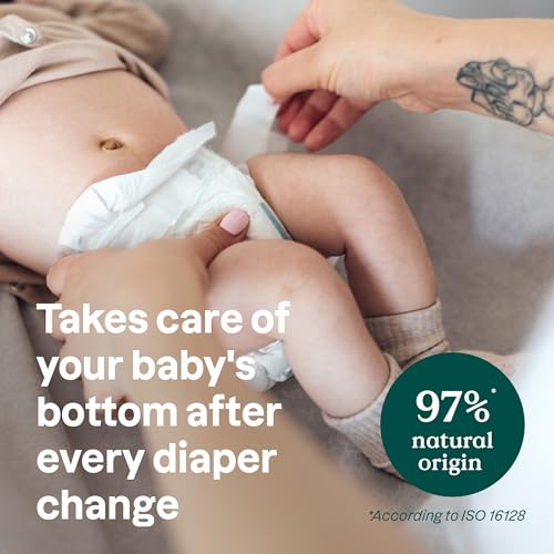 ATTITUDE Diaper Cream with Zinc & Oatmeal for Baby with Sensitive Skin, Plant and Mineral Based, Dermatologically Tested, Vegan, Unscented, 2.6 Oz