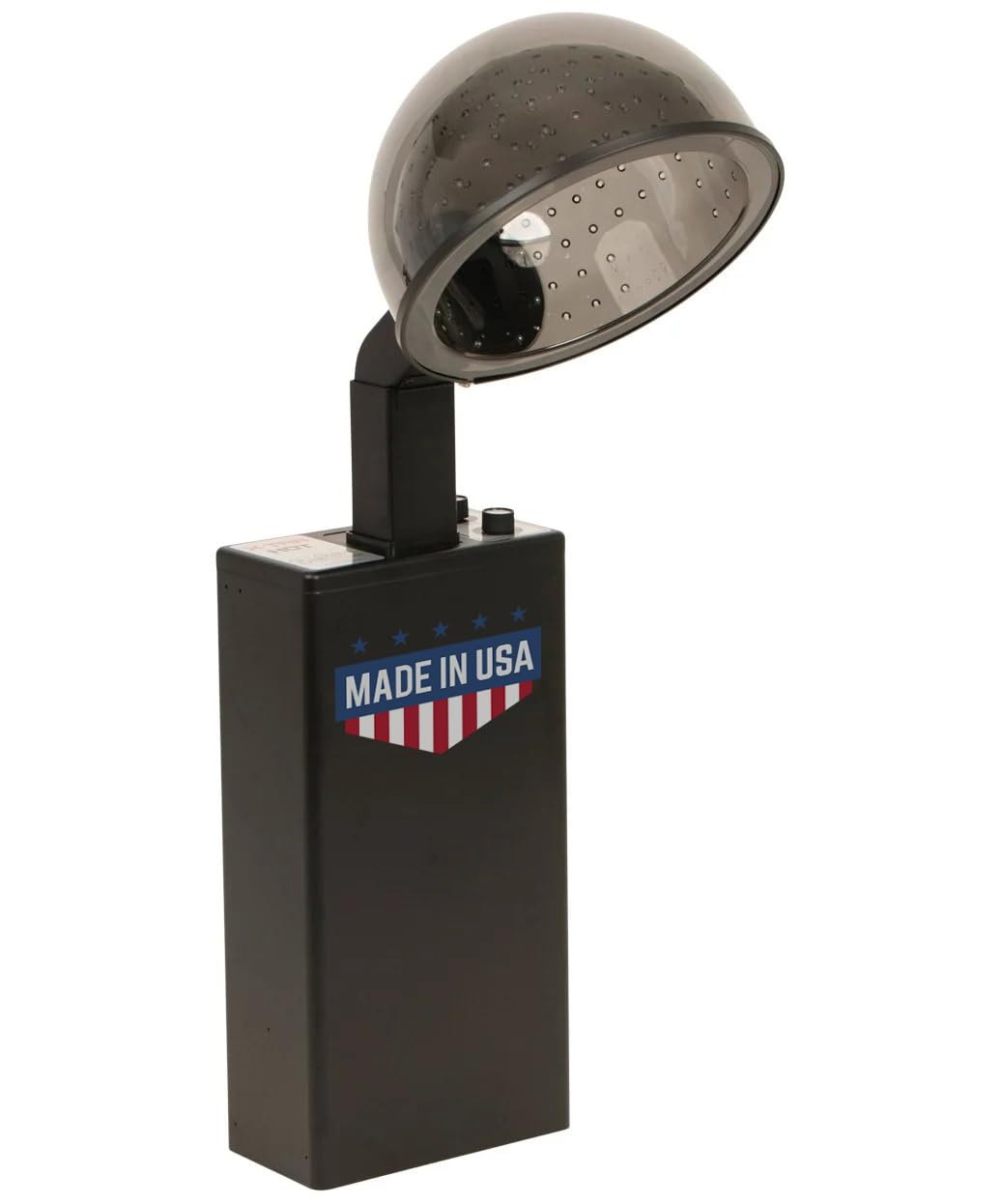 Buy-Rite X-TRA Hot Dryer Professional Hooded Standing Salon Dryer, 980 Watts, Made in The USA, Timer and 4-Setting Temperature Control, Adjustable Extra Large Hood, HL-1500