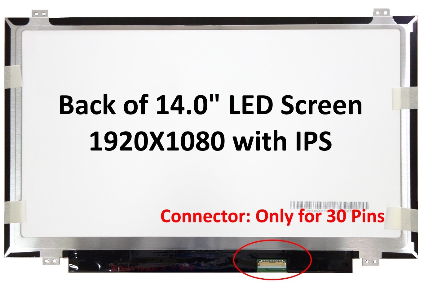 Generic New 14.0" IPS FHD (1080P) Laptop LED LCD Replacement Screen/Panel Compatible with LP140WF3(SP)(D1) LP140WF3-SPD1