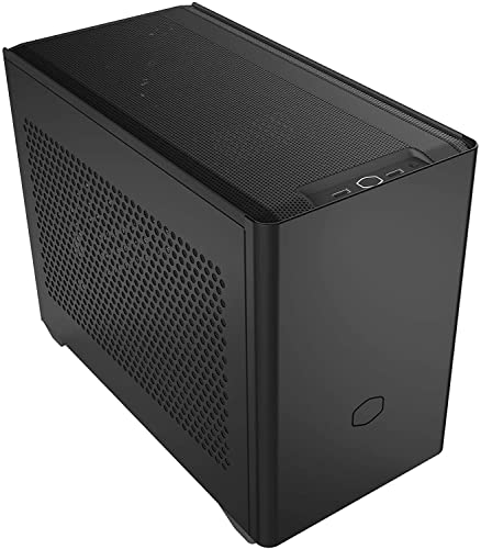 AVGPC Q-Box Mini Series PC - AMD Ryzen 5 5600G Cezanne 6-Core 3.9 GHz with AMD Radeon Graphics Gaming Cooler 16 GB DDR4 1TB SSD Windows 10, Black