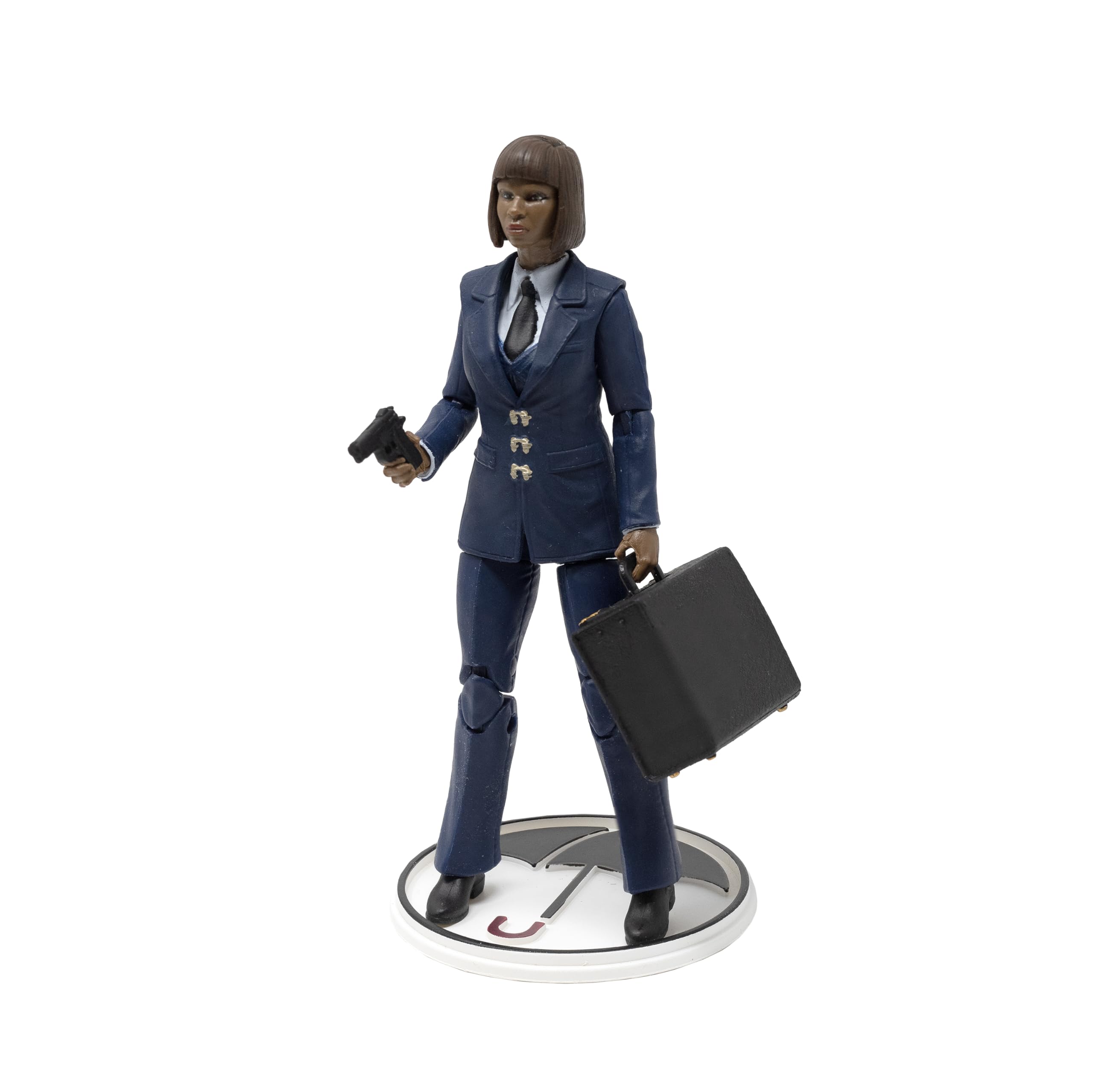 Boss Fight Studio The Umbrella Academy Cha-Cha Action Figure ā H.A.C.K.S. Compatible, Highly Articulated Collectible & Customizable Figurine with Interchangeable Parts & Accessories ā 1:18