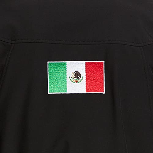 Ariat Male New Team Softshell MEXICO Water Resistant Jacket Black X-Large