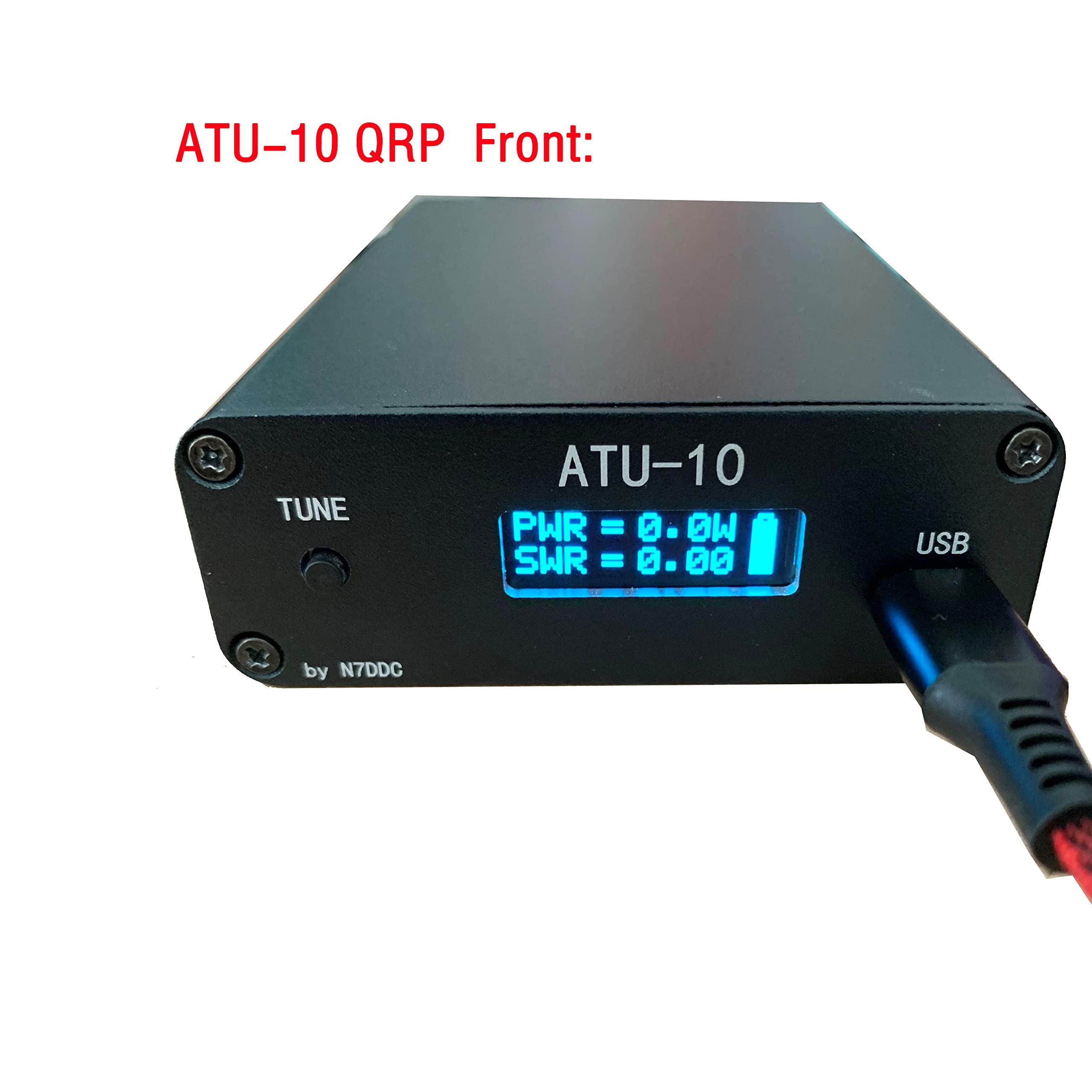 ATU-100 Tyny Version ATU-10 QRP Automatic Antenna Tuner 1.6 Version by N7DDC