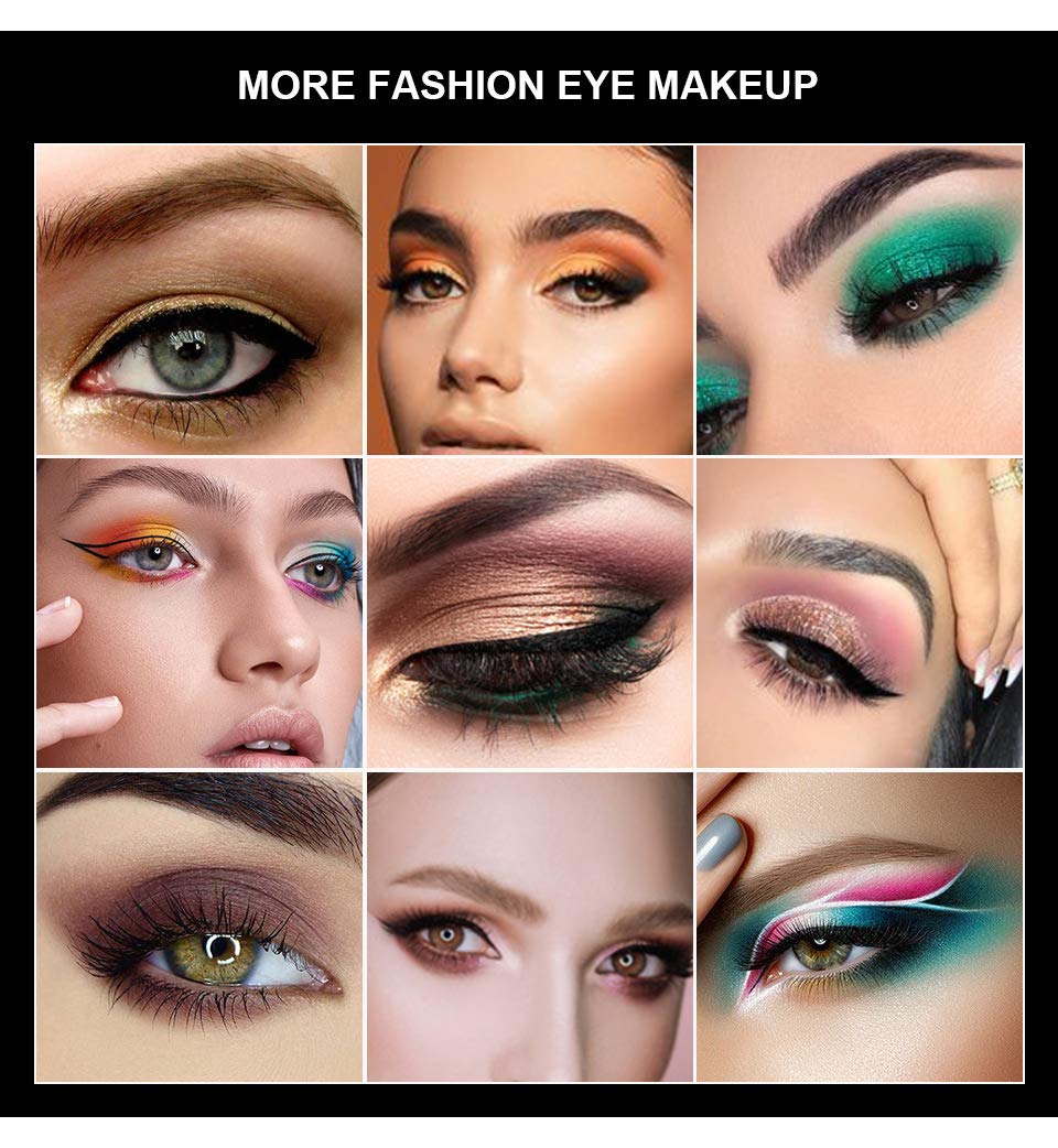 Eye Shadow Pallete Sets 120 Colors Eyeshadow Palette Matte Pearlescent Metallic Shadow Pallet for Professional or Novice Use Great for Every Woman & Girl