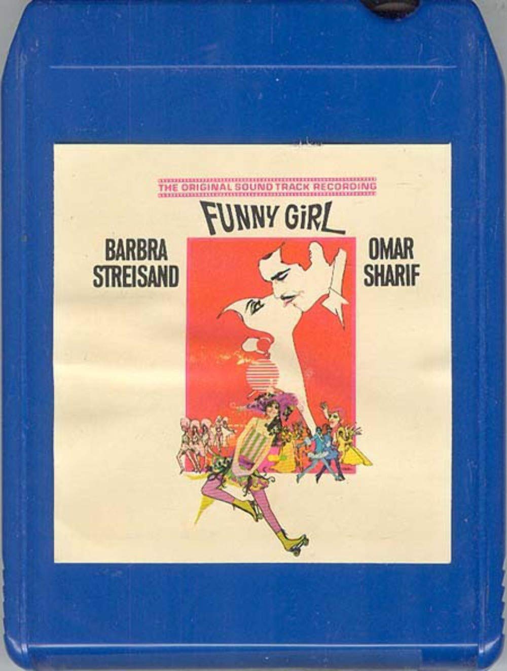 Funny Girl Original Movie Soundtrack BARBARA STREISAND OMAR SHARIF 8 Track Tape