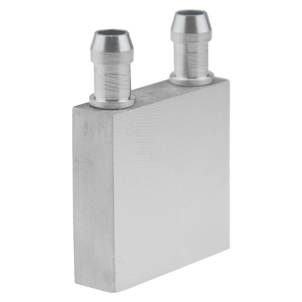 BXQINLENX 2PCS Aluminum Water Cooling Block for Computer PC CPU Graphics Radiator Heatsink (40X40MM)