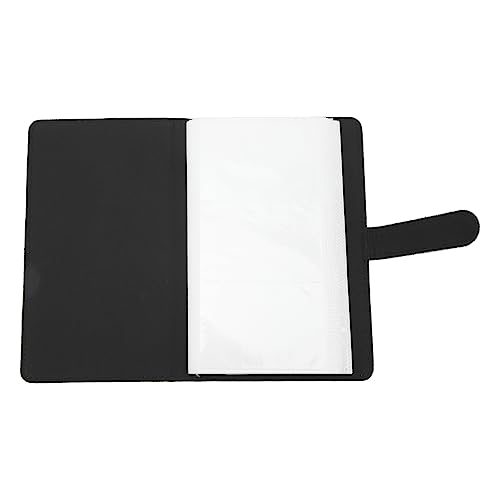 3 Inch Photo Folder, Delicate Texture Felt Covering Paper Photo Holder 96 Pieces Capacity Lock Design for Storing and Displaying
