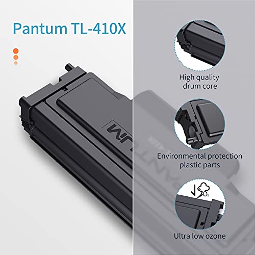 Pantum TL-410X Genuine Black High Capacity Toner Cartridge with 6000 Page Yield for P3010 Series, P3300 Series, M6700 Series, M7100 Series Printersā¦