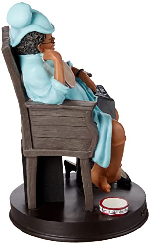 African American Expressions - One More Day, Lord Figurine (5.25" x 5.25" x 7.5") F1MD-01