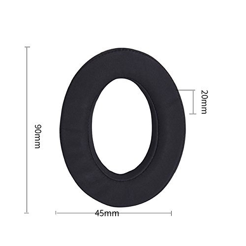 Meijunter Replacement Earpads for Sennheiser Game Zero Headphone - Game Zero Gaming Headset Ear Cushions 1 Pair(Black)