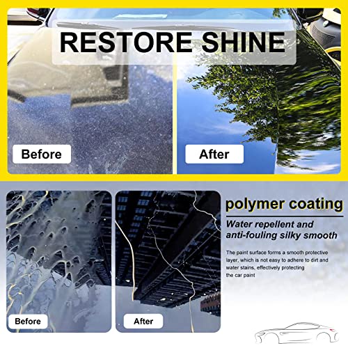 Car Scratch Remover, Nano Spray for Cars Car Scratch Repair Nano Spray Ceramic Coating Fortify Quick Coat Car Wax Polish Remove Any Scratch & Mark, Detail Protection for All Car Body (120ml) (2PC)