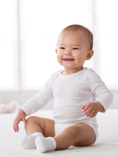 Gerber Unisex Baby 12-Pair Sock Bundle white 0-3 Months