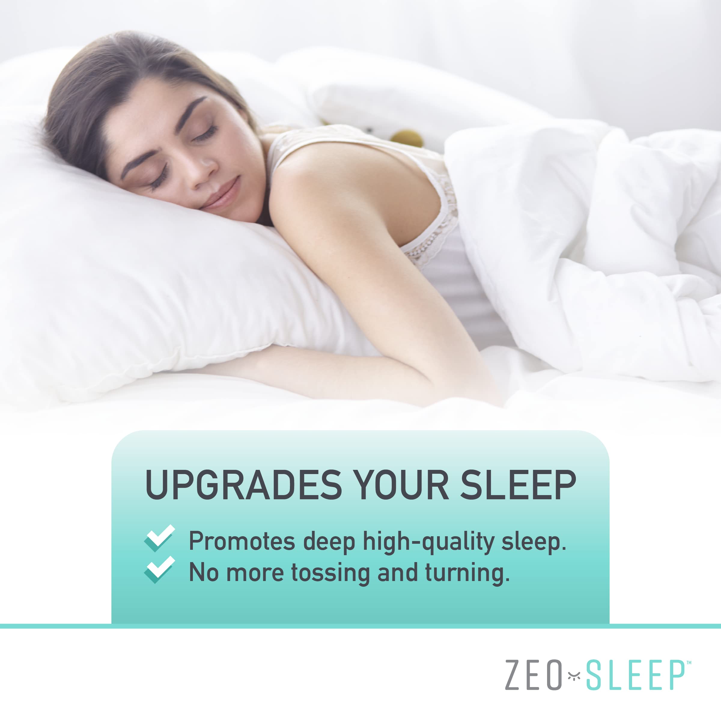 3 Inch Mattress Topper King, 3-Zone Memory Foam Mattress Topper King, Balanced Support for Back Pain - CertiPur Certified Foam