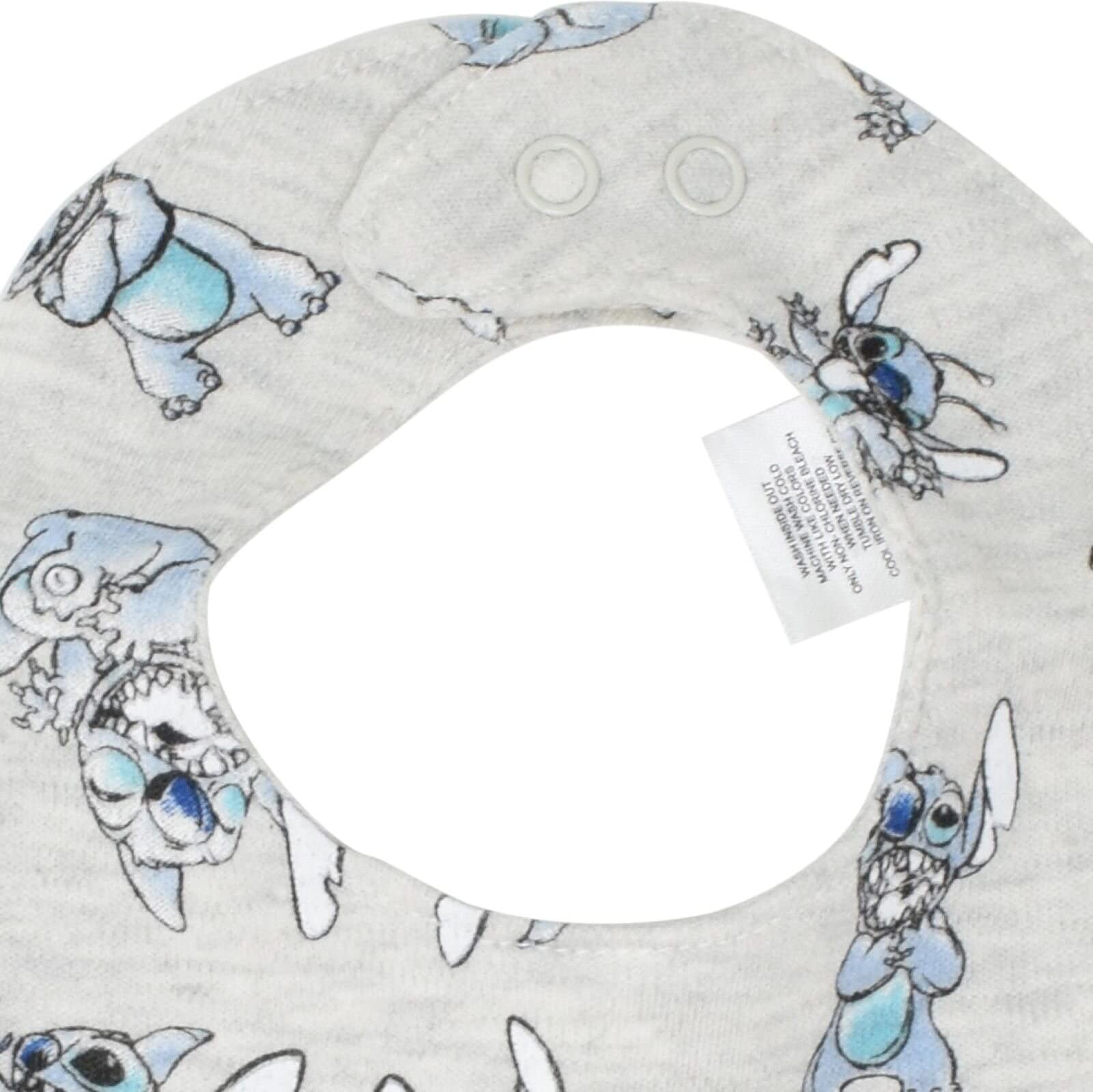 Disney Lilo & Stitch One Size 3 Pack Bibs OS