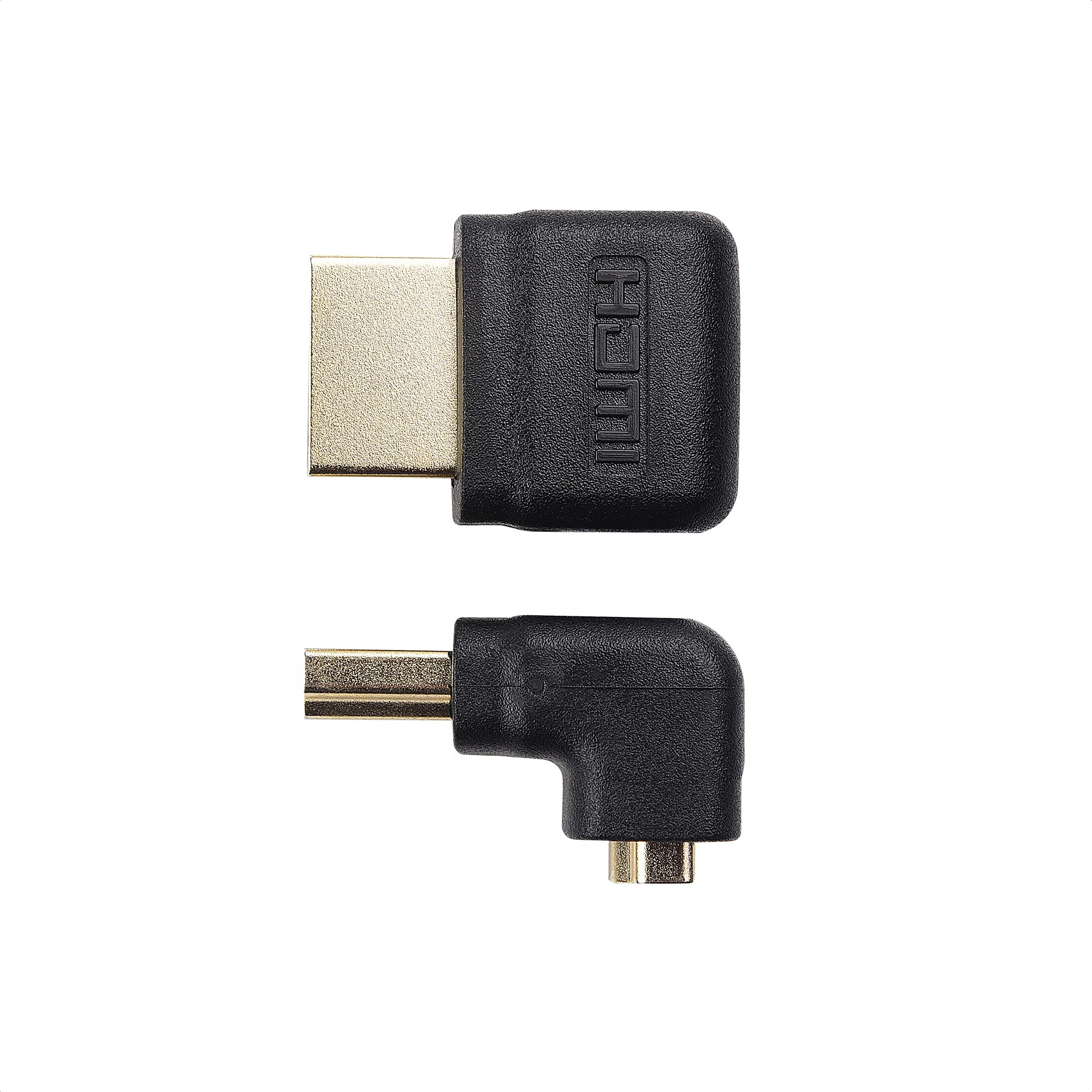 Cable Matters 2-Pack 90 Degree HDMI Adapter with 4K and HDR Support