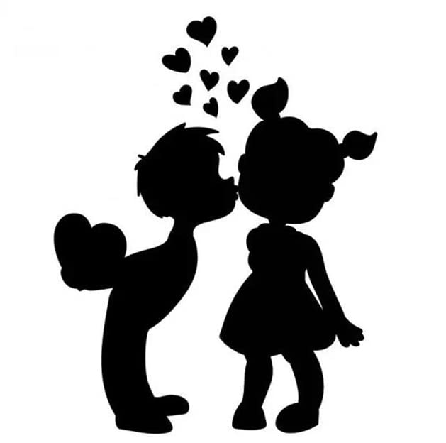 Meitinalife Prince and Princess on Board Stickers Baby Kids ON Board Car Stickers and Decals Baby in Car Styling Bumper Sticker Windshield Window Vinyl Decal for Car Body Door Decor 6.29"x4.33" (3)