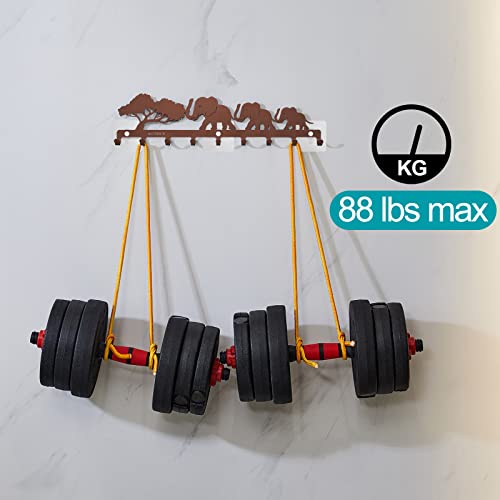 Autoly, coat rack wall mount installs the door hanger hook against the wall, coat hanger wall can organize the room. coat hooks wall mounted9 hooks 1 piece,OriginalDesignwall coat rack