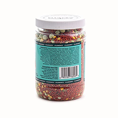 Fluker's Buffet Blend Juvenile Bearded Dragon Veggie Variety Diet, 9-Ounces, Model: 76053