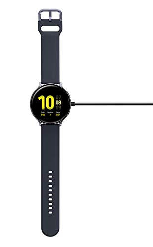 SAMSUNG Galaxy Watch Active 2 Smart Watch 44mm US Version GPS Bluetooth Advanced Health Monitoring Fitness Tracking Long-Lasting Battery, Aqua Black