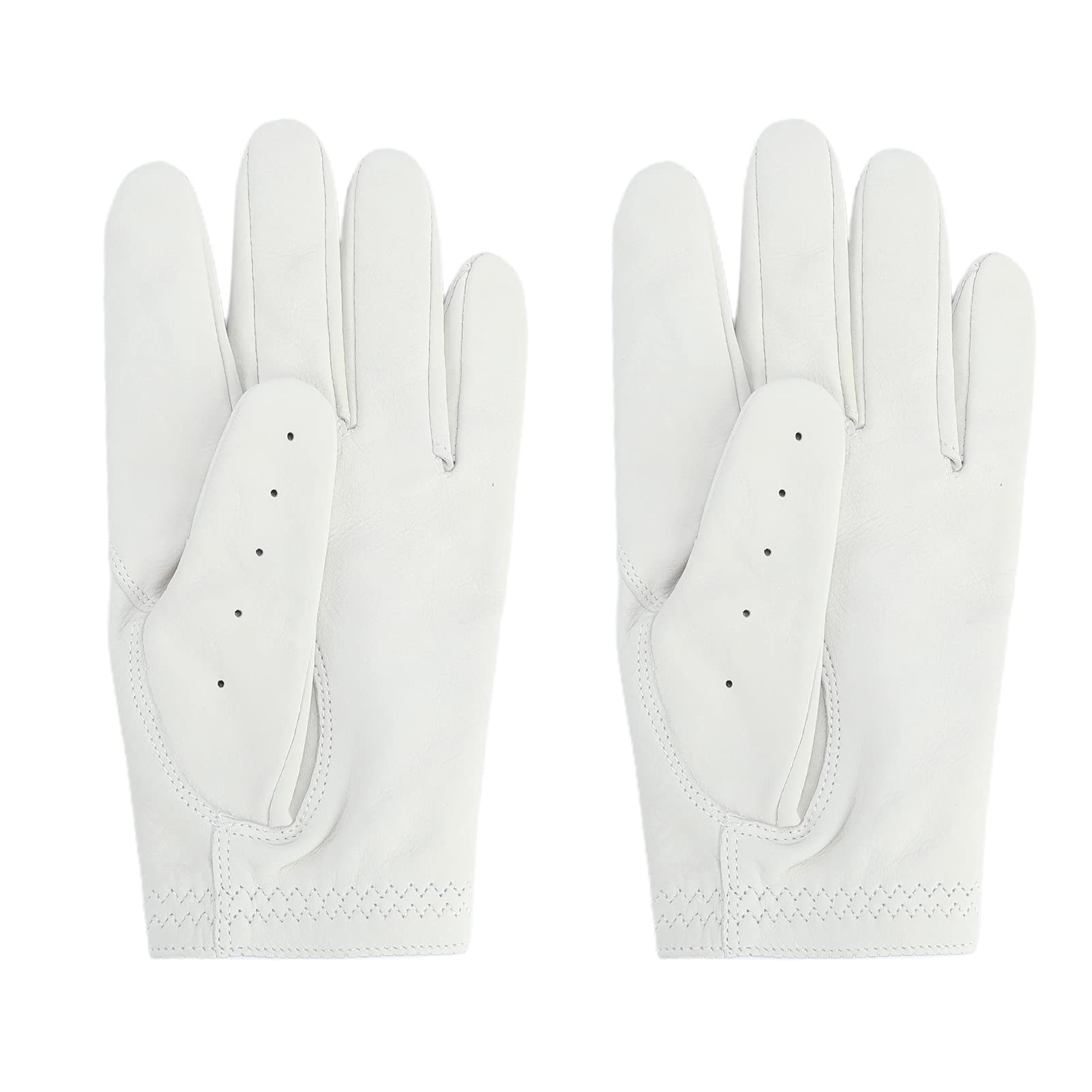 2Pcs/Set Golf Gloves Breathable Comfortable Left Right Hand Elastic Soft Touch Screen Anti-Skid Sports Glove for Men Fit Size L Large XL Right hand(XL)