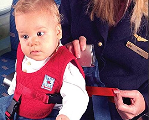 Baby B'Air - Impact Absorbing Foam Toddler Flight Vest - Red