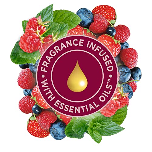 Glade Candle Jar, Air Freshener, Radiant Berries, 3.4 Oz
