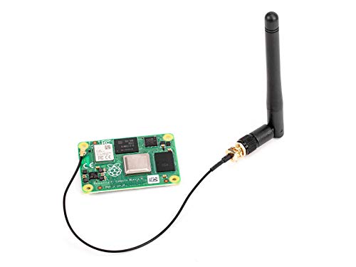 Waveshare Compatible Antenna for Raspberry Pi Compute Module 4 Supports 2.4G/5G WiFi Frequency Band