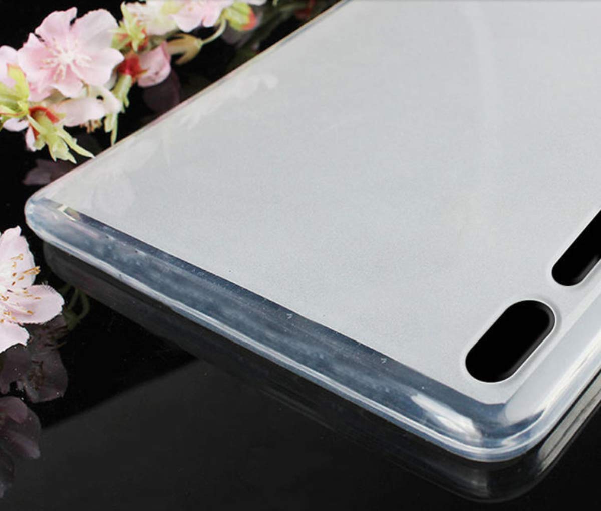 iCoverCase Compatible with Samsung Galaxy Tab S6 10.5 Inch T860/T865 Case, Lightweight Matte Translucent TPU Clear Case -Frosted Clear