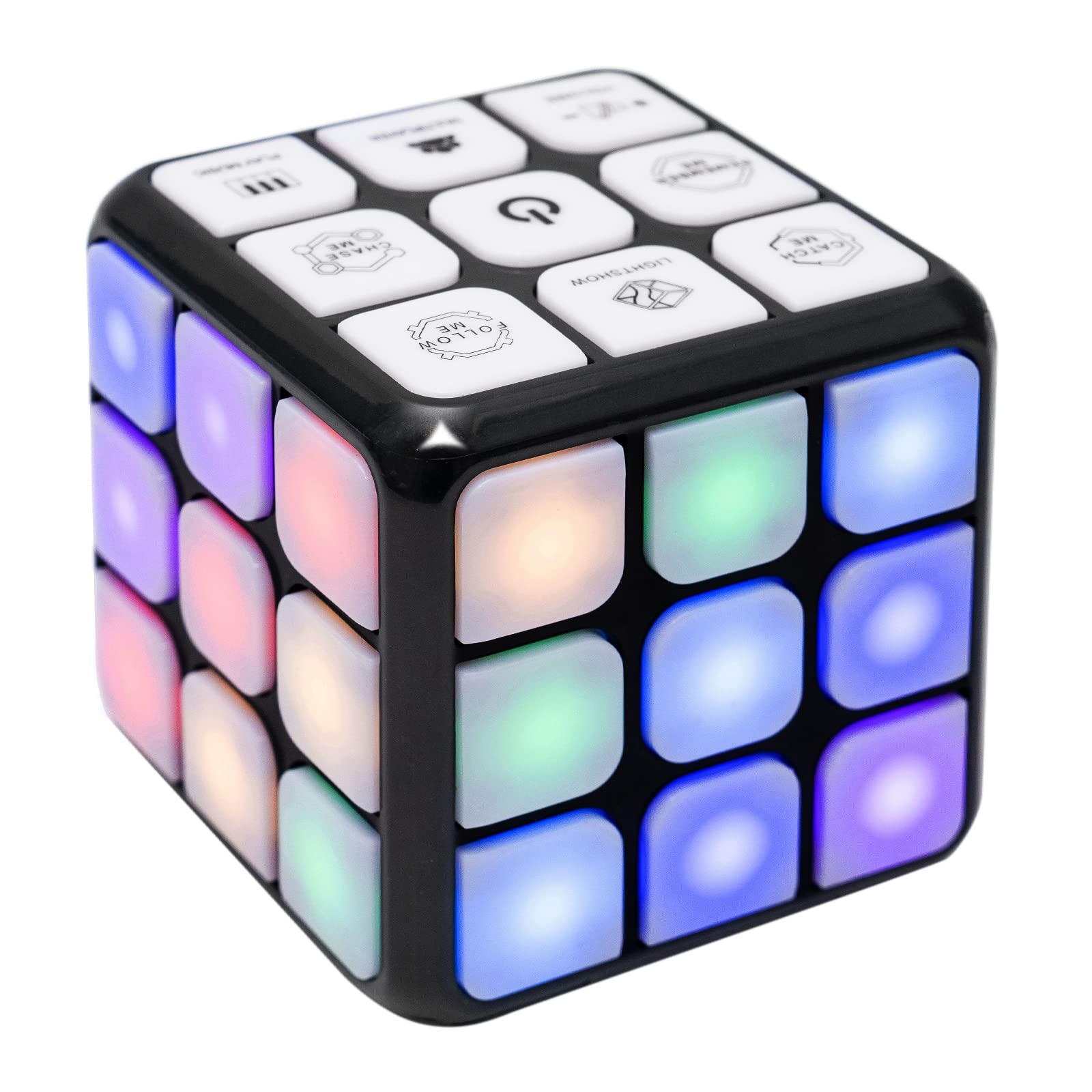Brain Memory Game Cube|Four-in-one electronic handheld game for Children|Colorful flashing lights|Fun toys for aged 6-12 Children|Yudongli