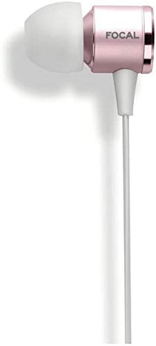Focal Spark Wireless In-Ear Headphones with 3-Button Remote and Microphone (Silver)