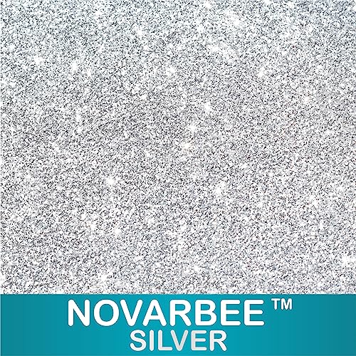 Glitter- Noverbee Silver Glitter, Fine Glitter- 50g Extra Fine Glitter. Great Resin Accessories, Craft Glitter, Glitter Powder for Slime, Powder for Nails, tumblers, Ornaments, Candle.