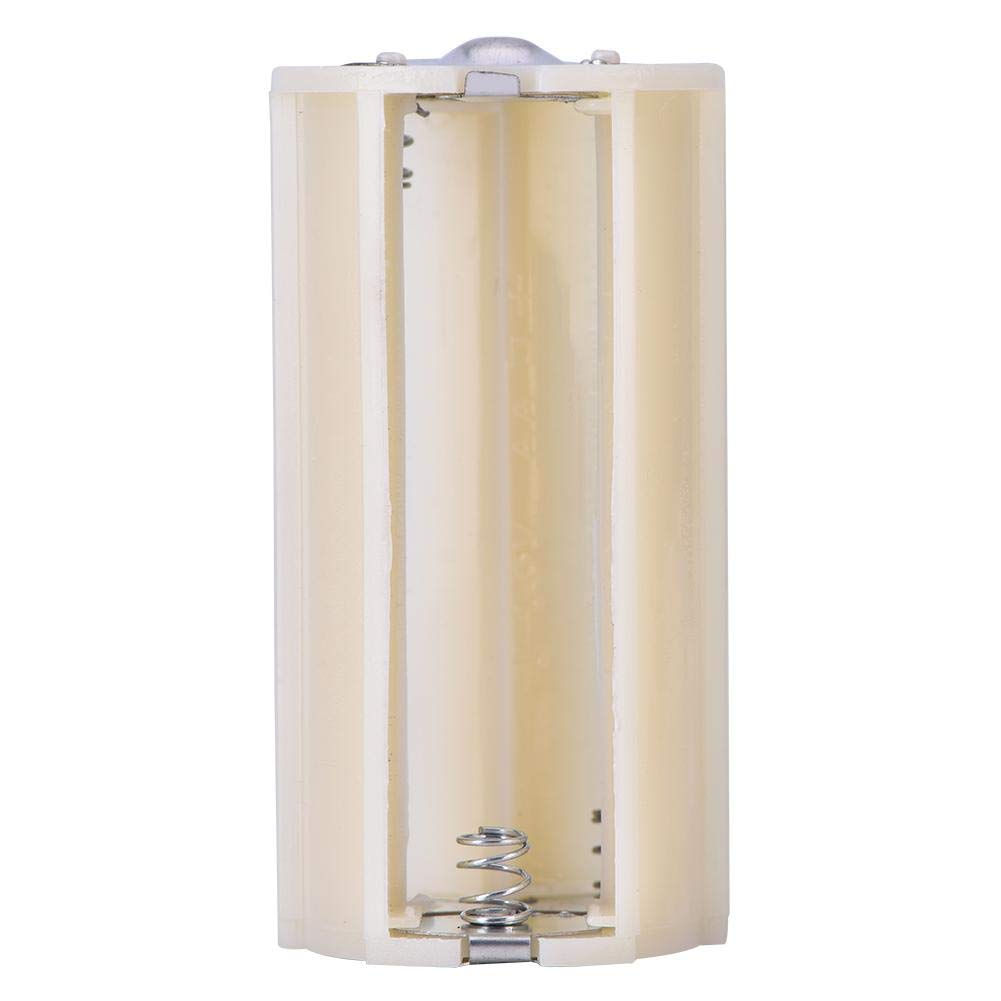 Zopsc 10 PCS 3 AA to 1 D Size 4.5V Battery Holder Case Box Battery Convertor Adapter Holder Pack
