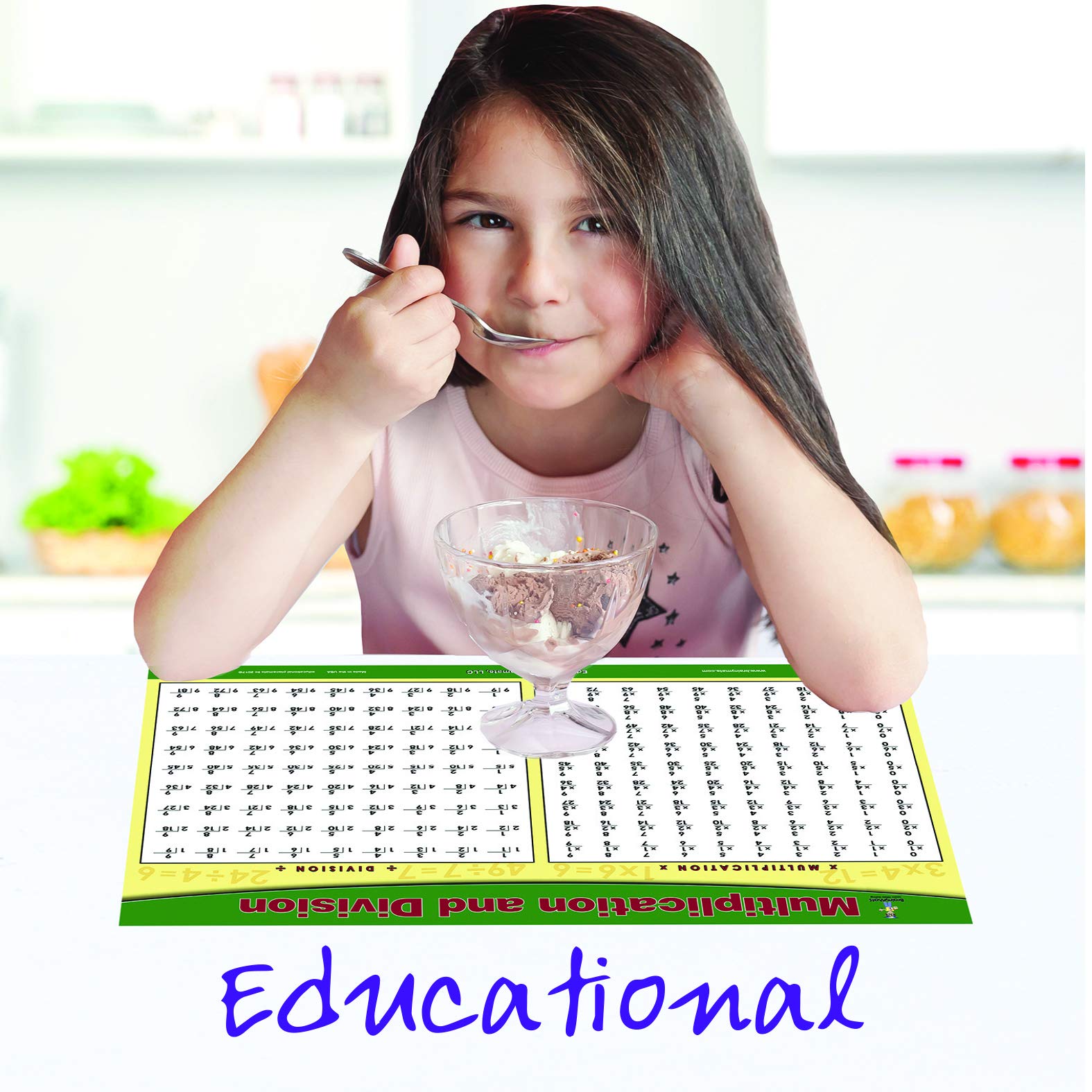 Brainy Mats Presidents Placemat for Kids 17 X 11