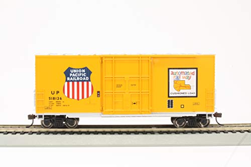Bachmann Trains - High-Cube Box Car with Sliding Door - Union Pacific® - HO Scale Silver