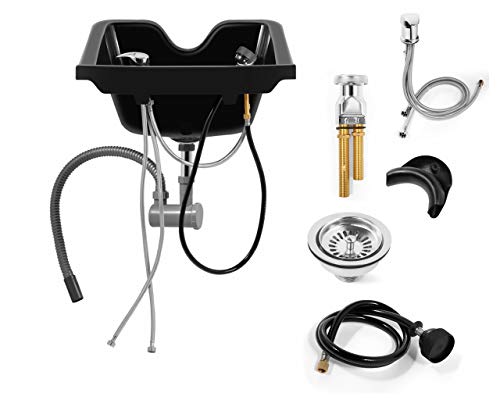 TOPSALON Beauty Salon Shampoo ABS Plastic Bowl Sink Hair Cut UPC Certified