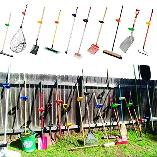 Back-Saving Tool Handle Labor-Saving Ergonomic Shovel or Rake Handle Attachment Yellow