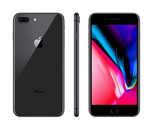 Apple iPhone 8 Plus (64GB, Space Gray) [Locked] + Carrier Subscription