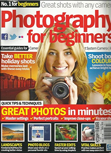 PHOTOGRAPHY FOR BEGINNERS, NO. 14 PRINTED IN UK (GREAT PHOTOS IN MINUTES !)