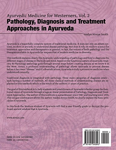 Ayurvedic Medicine for Westerners: Pathology & Diagnosis in Ayurveda