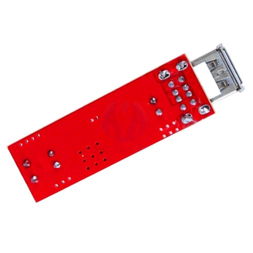 DAOKI 5Pcs Dual USB Step-Down Power Module LM2596 Double USB Step-Down Converter Module DC 6V-40V to 5V 3A Double USB Charge DC-DC 9V/12V/24V/36V to 5V USB 3A