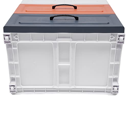 Plastic Drawers Dresser Rolling Plastic Storage Dresser Storage Cabinet on Wheels with 2 Large Drawers and Top 1 Large Cabinet (22.4"L x 15.7"D x 43.3"H)