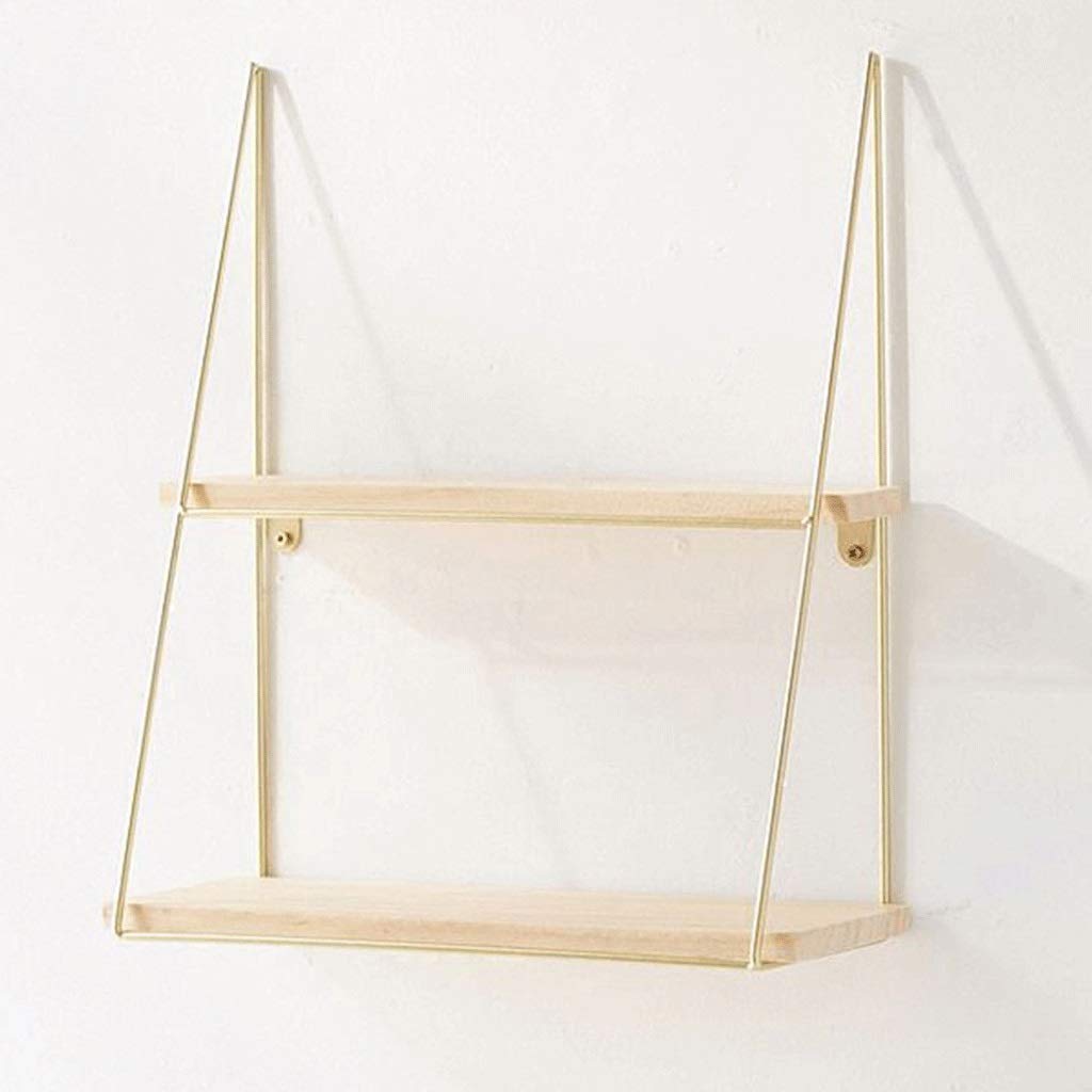 LLRYN Floating Shelves, Wall-Mounted Floating Shelves, Wooden Floating Shelves, Suitable for Living Room Bedroom Bathroom Kitchen School Office