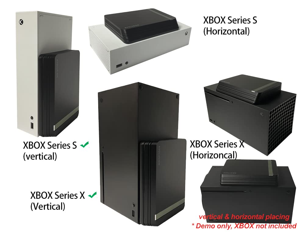 Avolusion HDDGear Pro X 12TB USB 3.0 External Gaming Hard Drive (for Xbox Series X | S)