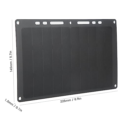 6V 10W Solar Panel, Monocrystalline Silicon Solar Panel, Portable Solar Charger, Solar Cell USB Solar Charger, IP65 Waterproof Outdoor Solar Charger, for Indoor Use and Outdoor Activities